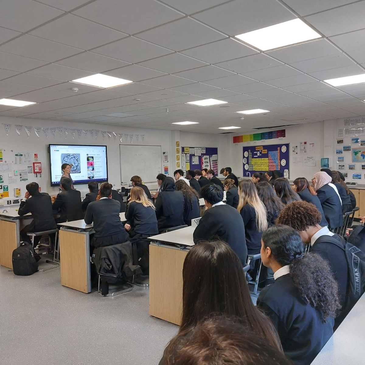 Nottingham Secondary Academy - Guest Speaker for Triple Biology Class